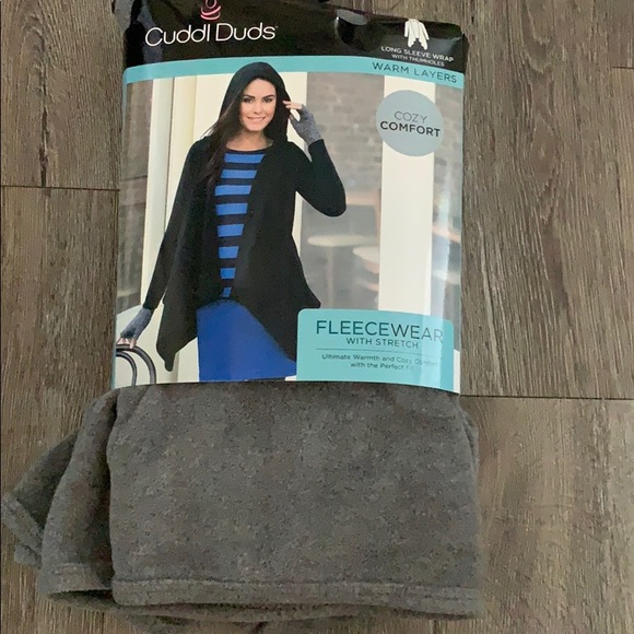 Cuddl Duds | Sweaters | Nwt Long Sleeve Wrap With Thumb Holes | Poshmark